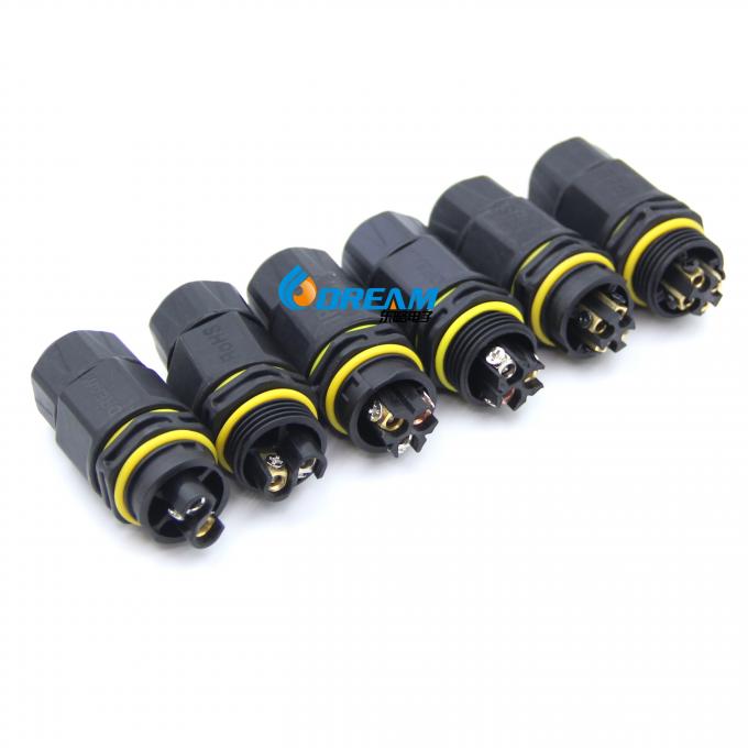 Factory Waterproof Swivel Electrical Connector 2 3 4 Pin IP68 ...